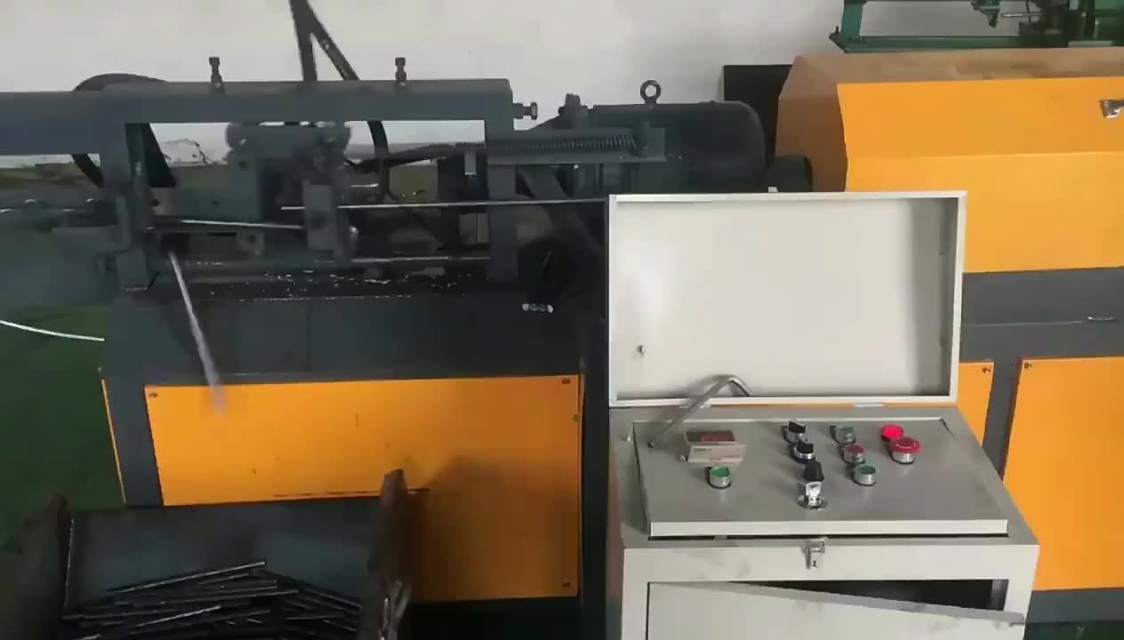 Automatic Rebar Straightening And Cut Off Machine Steel Bar Coil Wire ...