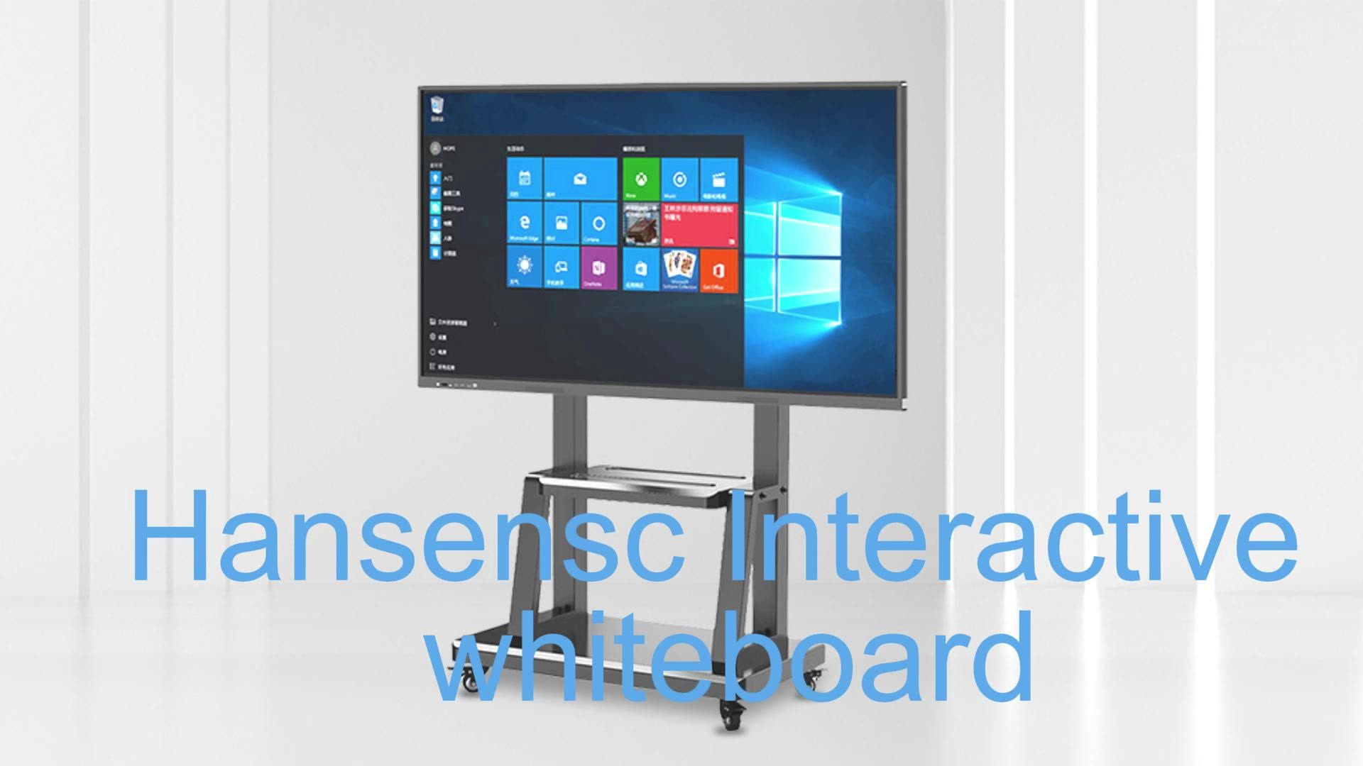 55 Inch Double System Interactive Smart Whiteboard For Classrooms And Meeting With Capacitive ...