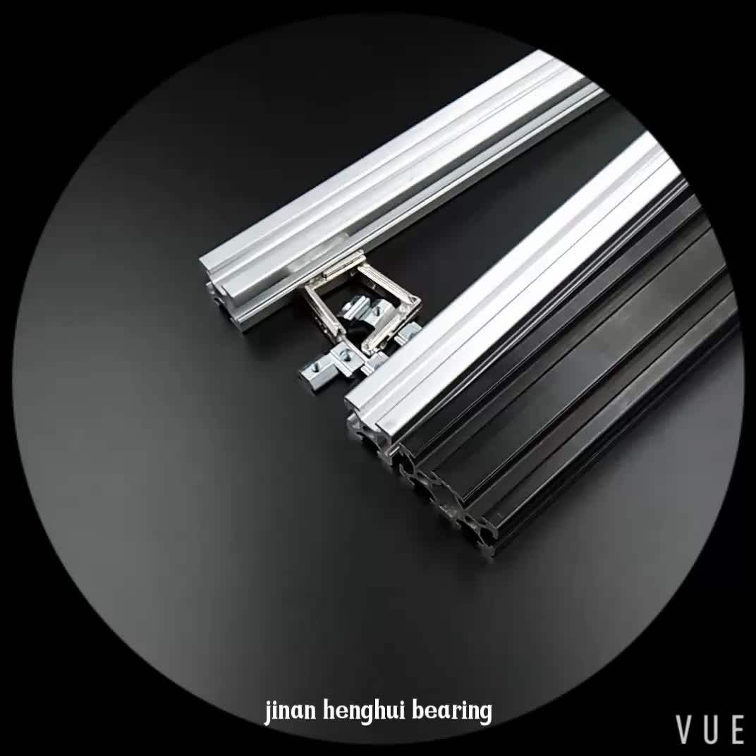 Oxidized Black T V Slot 2020 2040 Aluminum Alloy Extrusion Profile For ...