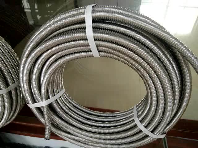 Corrugated 304 Stainless Steel Gas Tube - Buy Gas Burner Tube,Gas ...