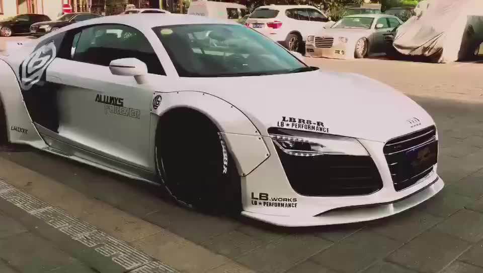 R8 Body Kit For Audi New Arrival Lb Wide Body Kit For Audi R8 - Buy R8 ...