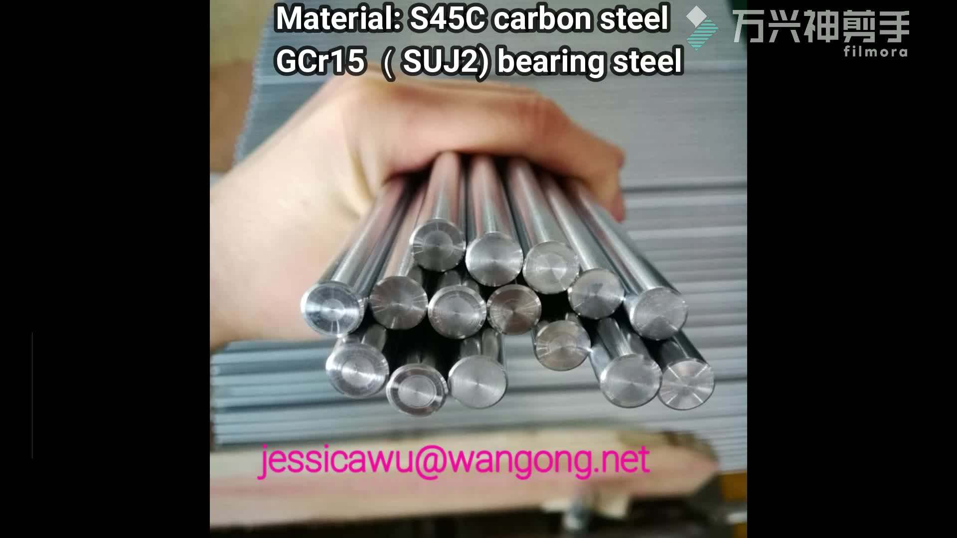 8mm Linear Shaft Matched Lm8uu Linear Bearing Moving Smoothly Hard ...