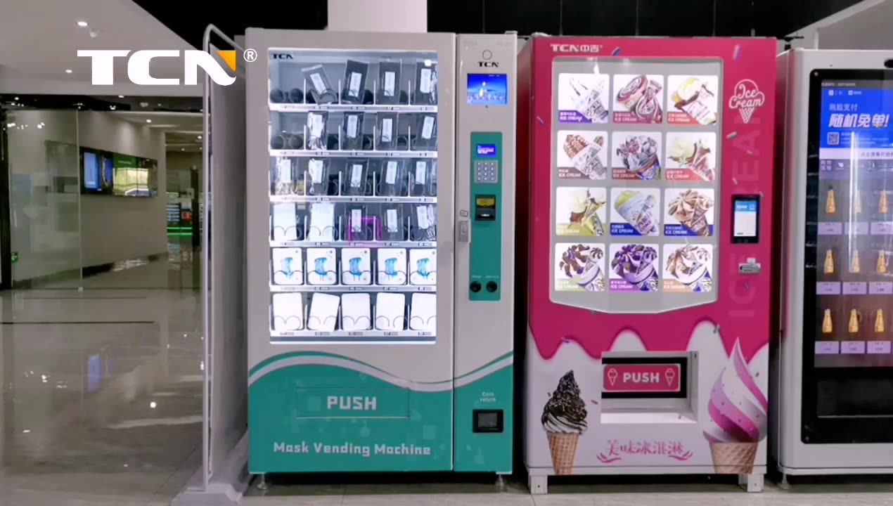Tcn 24 Hours Self-service Mascarilla Medica Vending Machine Maschere ...
