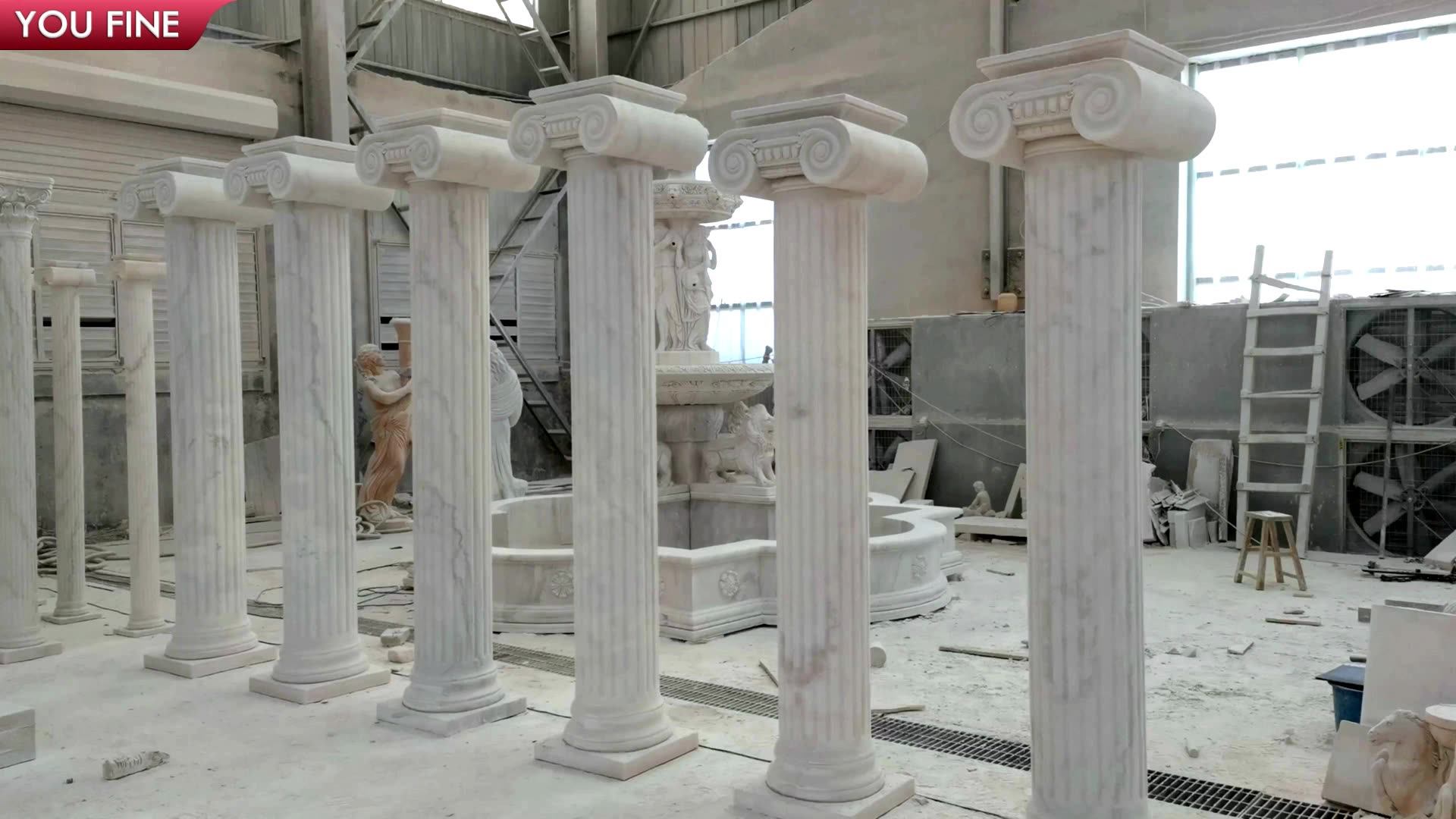 Outdoor Large Government Office Building Architecture Roman Marble ...