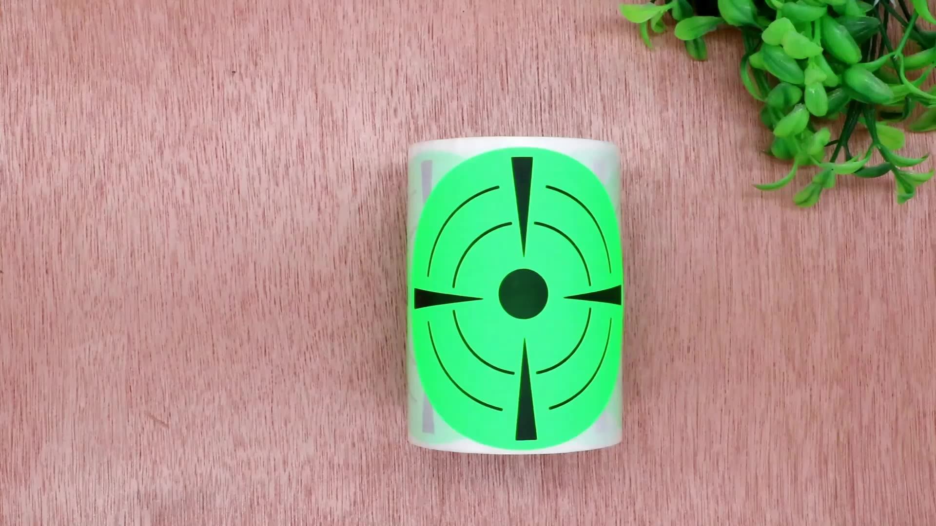 Hybsk Target Pasters 3 Inch Round Adhesive Paper Shooting Targets Dots ...