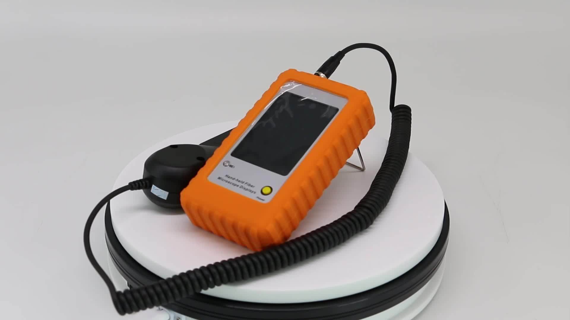 China Portable Visual Video Fiber Optic Connector Inspection Probe ...