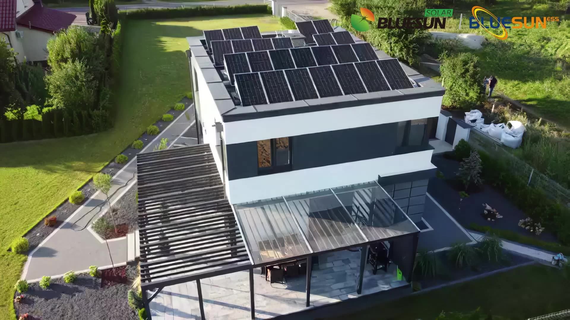 Home Solar Energy System Kit 5kw 10kw 15kw 100kw Solar Panels System ...