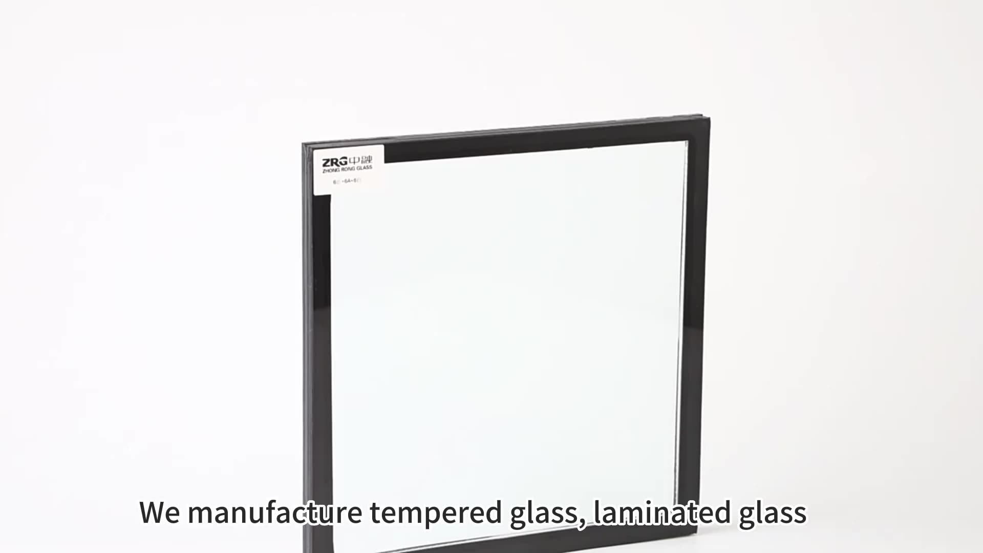 Soundproof Toughened Glass Panels With Aluminum Spacer For Thermal ...