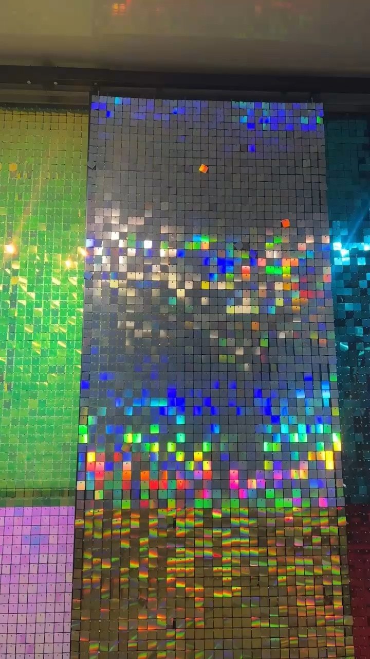 Large Sequin Wall Panels Shine Curtains Birthday Baby Shower Wedding ...