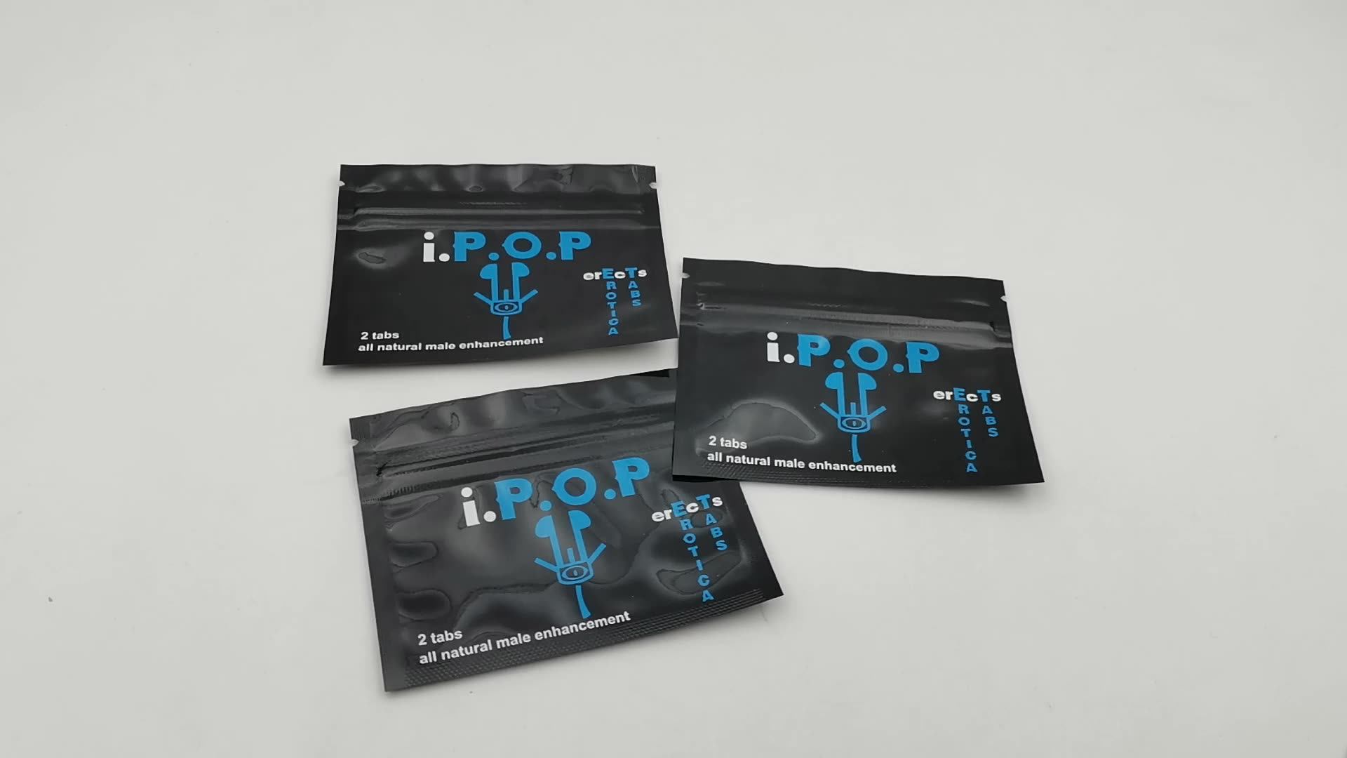 Heat Sealed 1g 3g 10g Aluminum Foil Medical Powder Samples Sachet Flat ...