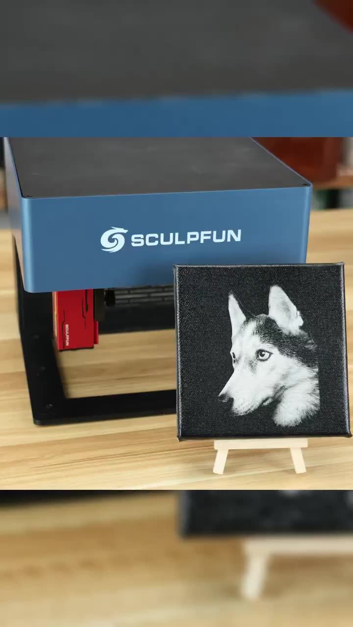 Sculpfun Icube Fully Automatic Mini Laser Engraver Diy Portable ...