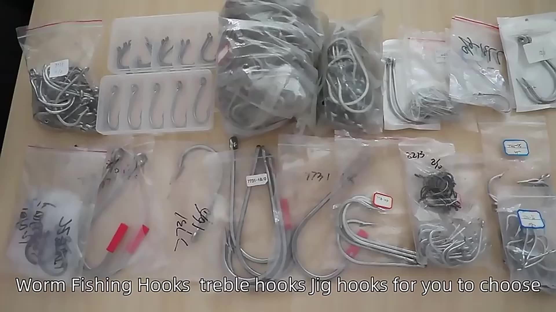 Topind Weighted Worm Hook Weedless Jig Worm Hook With Spring Lock - Buy ...