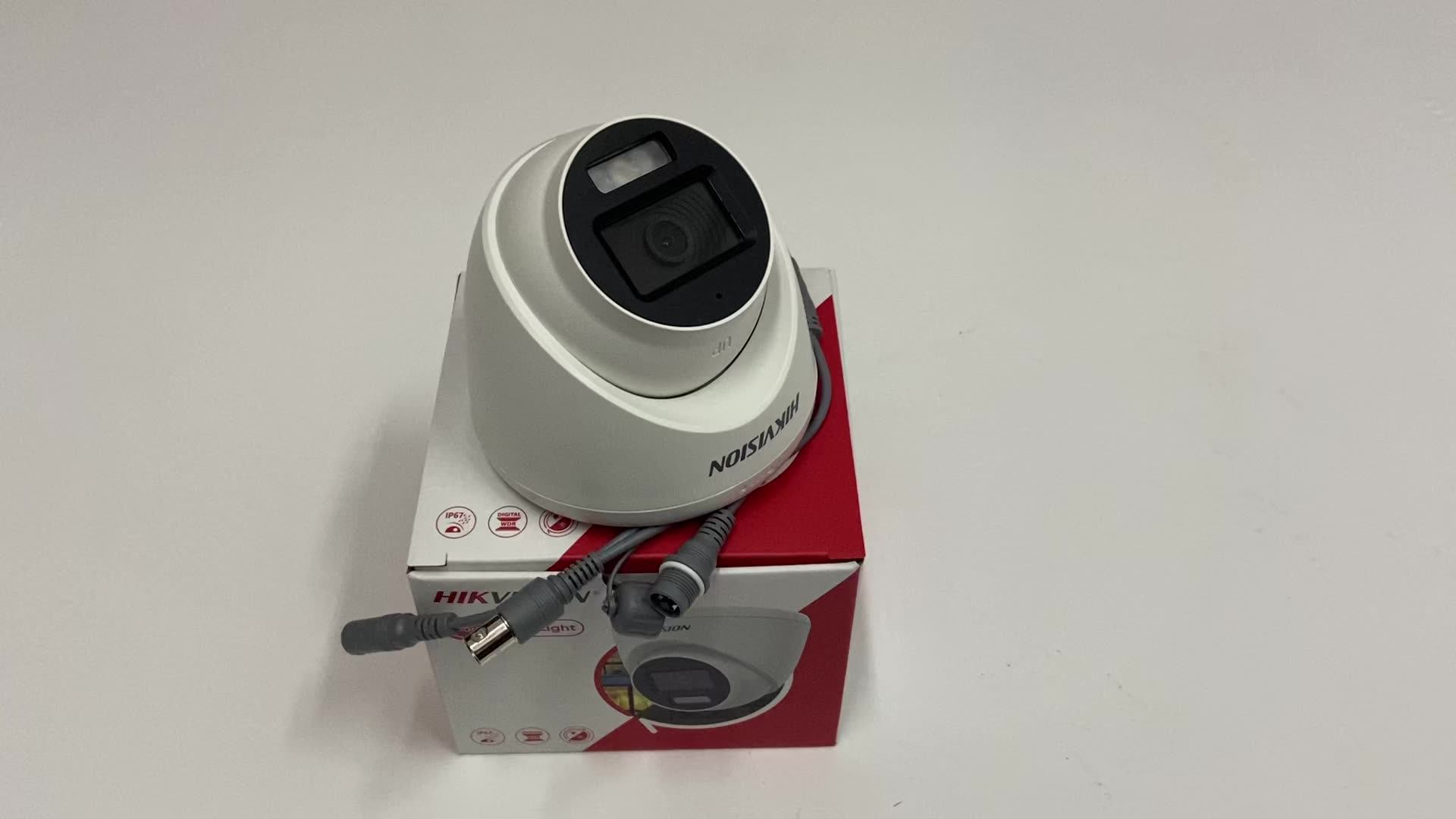 Hik Full Color Night Vision Cctv Camera Ds-2ce70df0t-mf 2mp Colorvu 4 ...