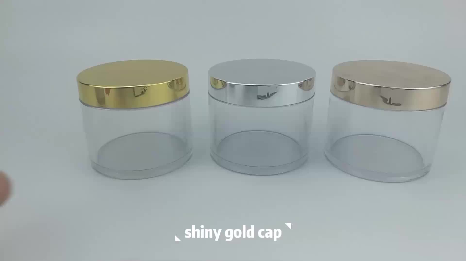 Cosmetic Packaging Pomade Container Petg Frosted Plastic 8oz Jar For ...