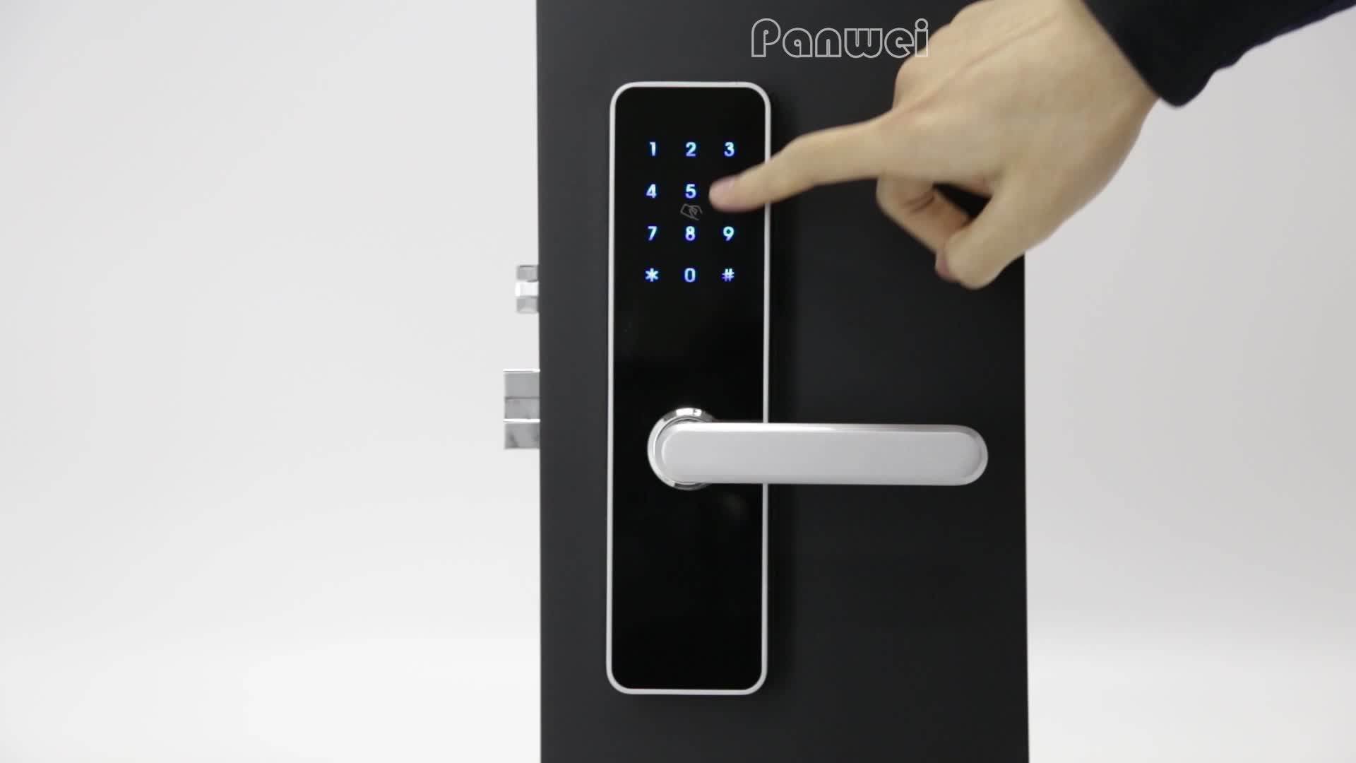 Electronic Keyless Door Lock Digital Pin Lock Security Code Lock With ...