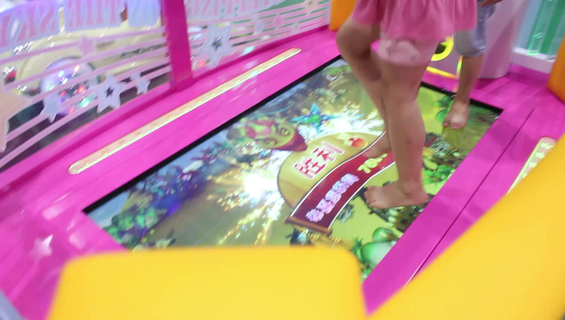 Feet Stepping Targets Game Machine Video Arcade Machine - Buy Stepping ...