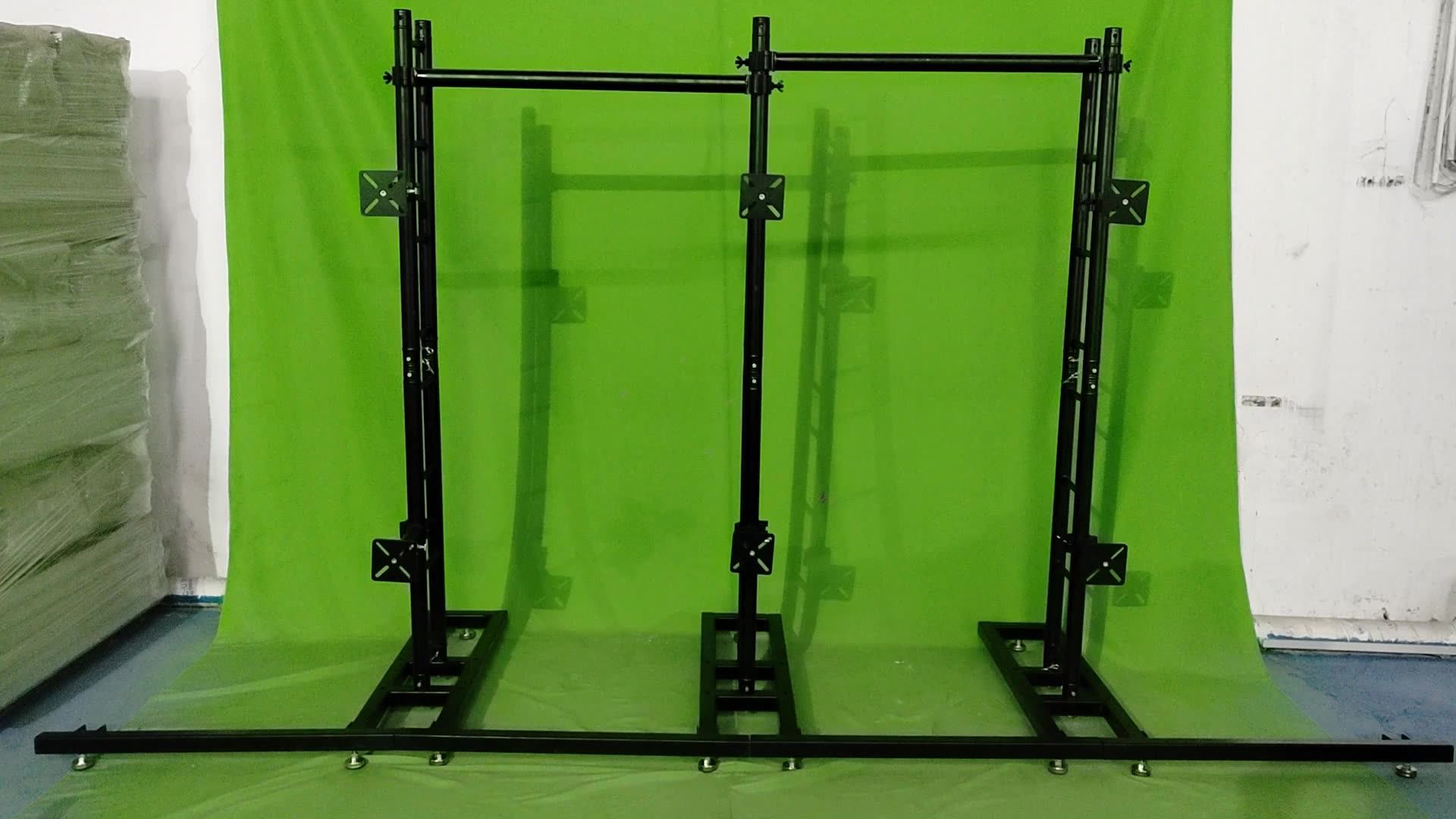 Black Easy Installation Stand Led Frame Loading Weight Capacity Removed ...