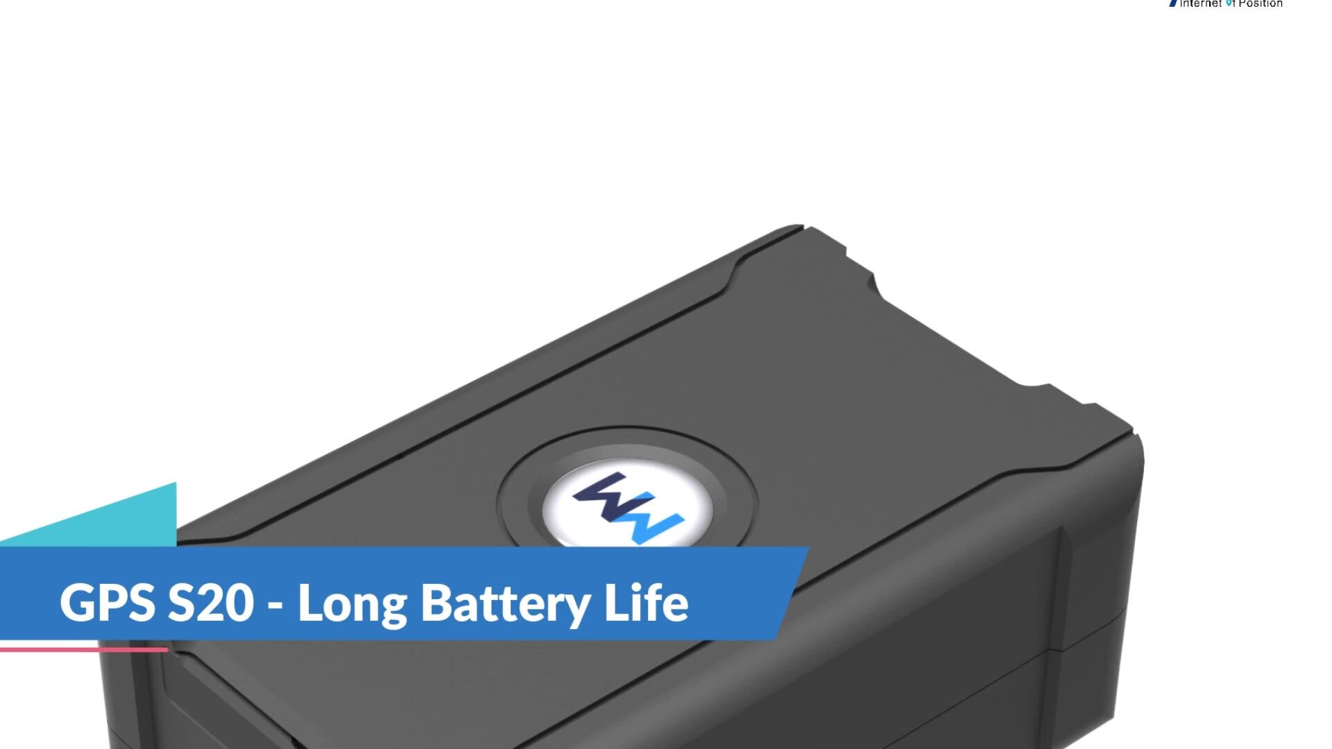 4g Wireless Gps Tracker 365 Days Standby Rechargeable Strong Magnetic ...