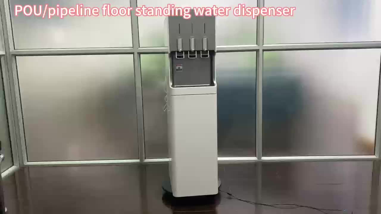Pipeline/pou Standing Water Dispenser Ylrs-v9 Four Stage Filters New ...