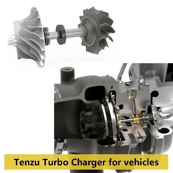 Turbocharger Bk3z6k682t Gt1749v 787556-5017 1760759 1717627 1717628 ...