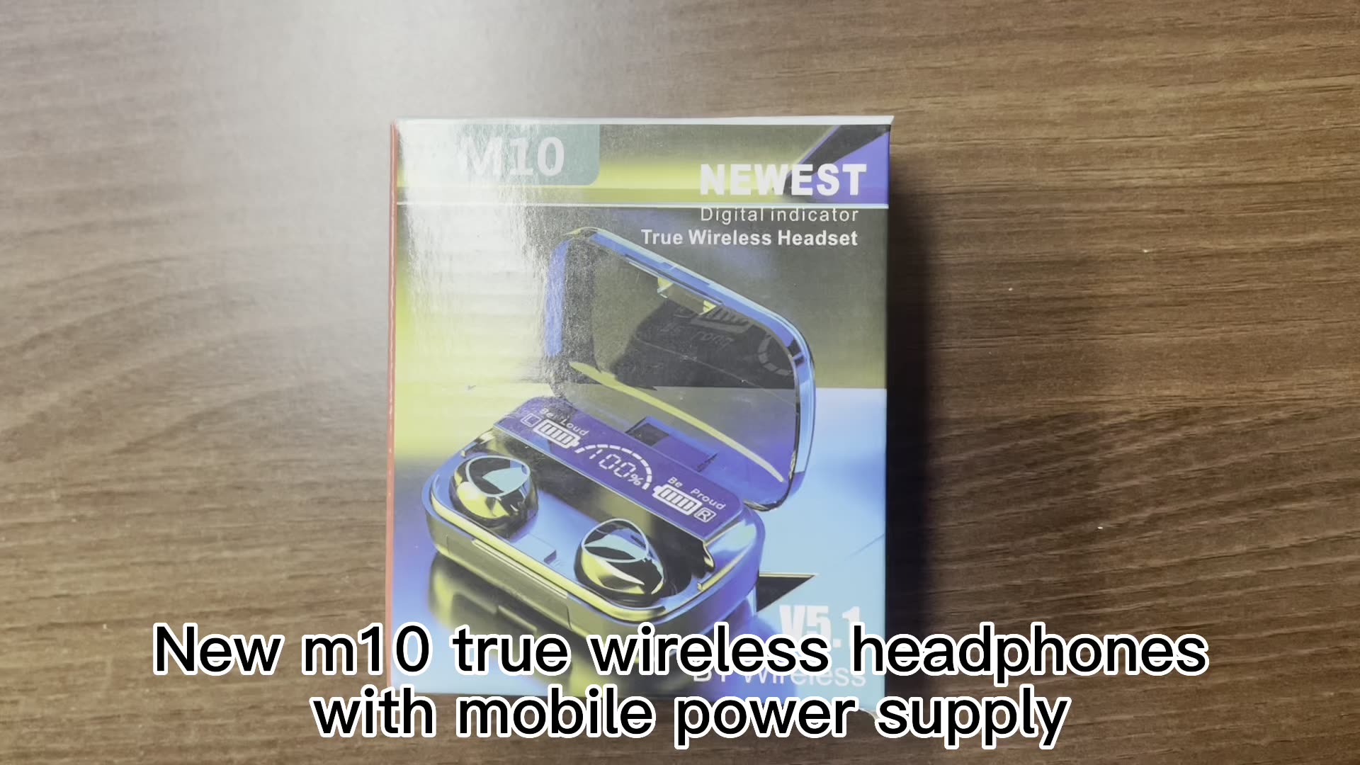 M10 V5.3 Tws Headset Touch Control Wireless Hifi Stereo Headphone Noise Reduction Mini Earbuds ...