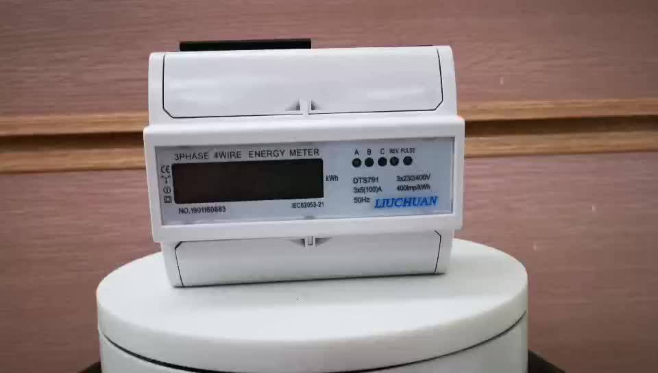Import Export 3 Phase Kwh Electric Power Meter - Buy Kwh Meter,Three ...
