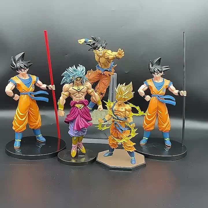 Linda Toy Spot 100+ Styles Anime Action Dbz Figures Goku Gogeta Vegito ...