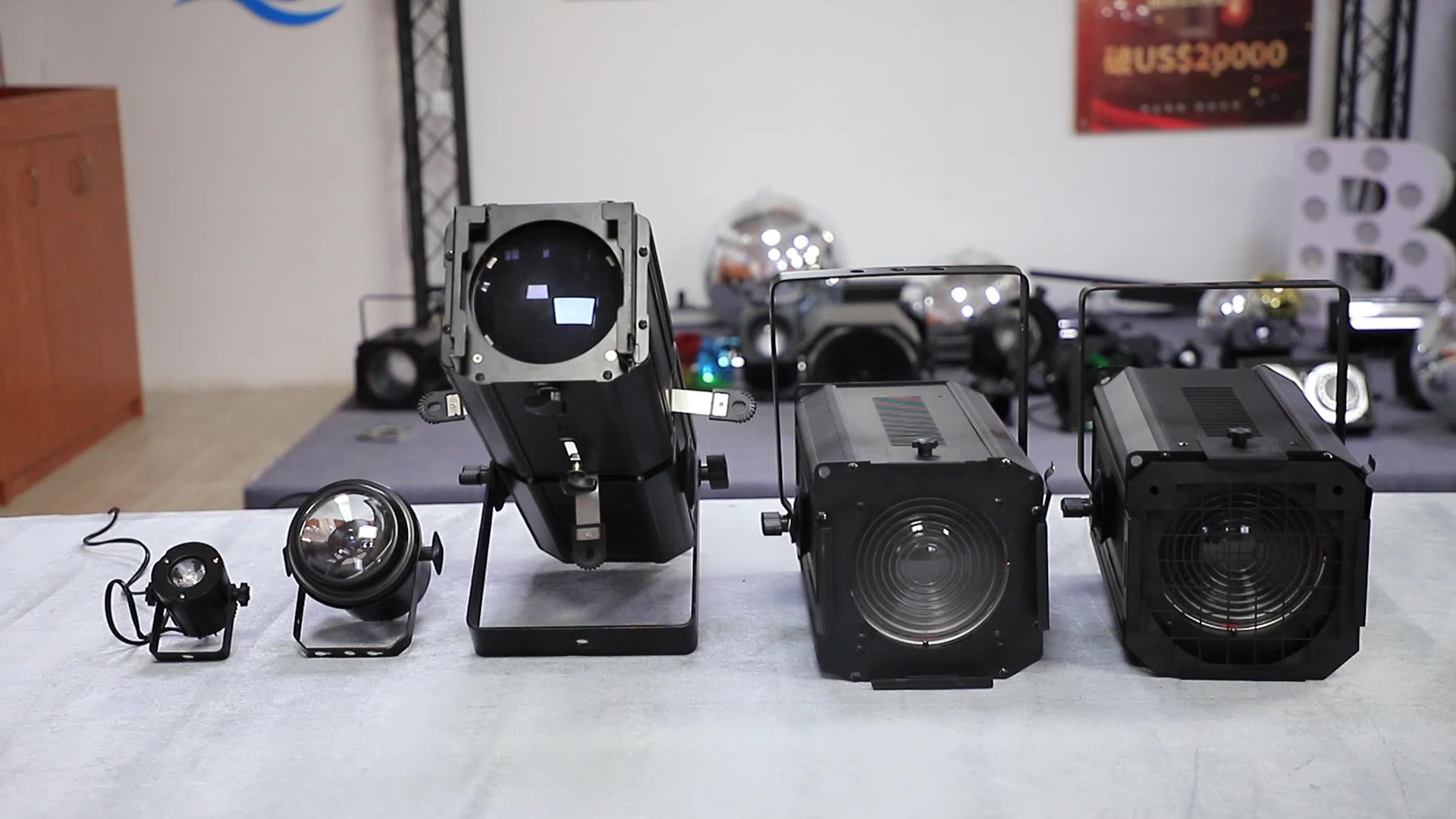 100w Black Zoom Profile Led Control Panel With Lcd Display Manual Zoom ...