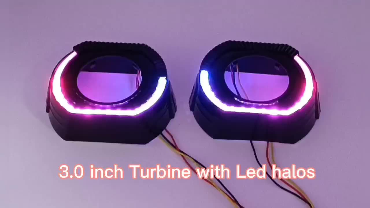3.0 Inch Turbine Projector Shroud With Rgb Chasing Car Light System ...