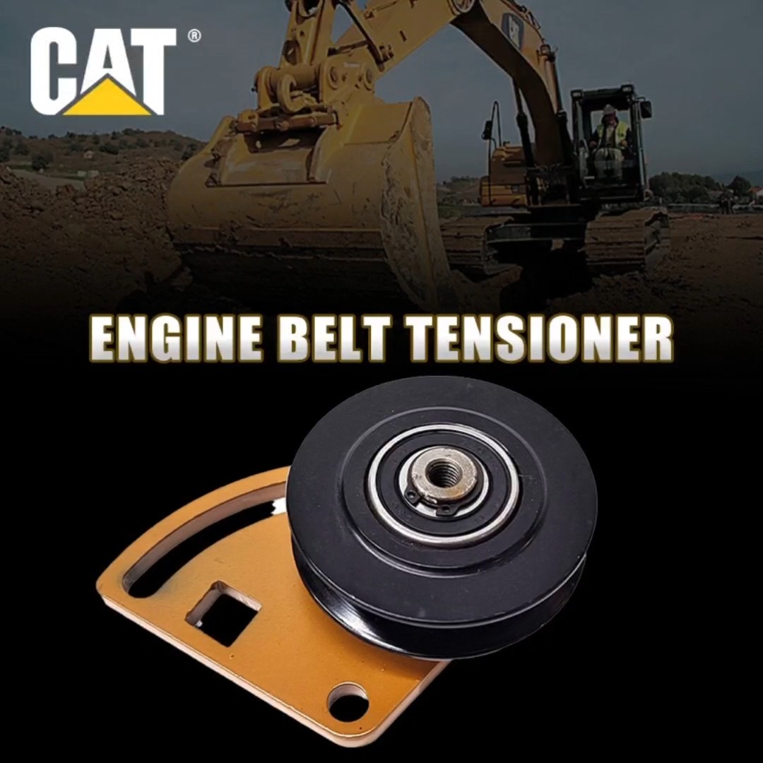 Excavator Belt Tensioner Pulley Water Pump 100-6267 0229-0171 256-6168 ...