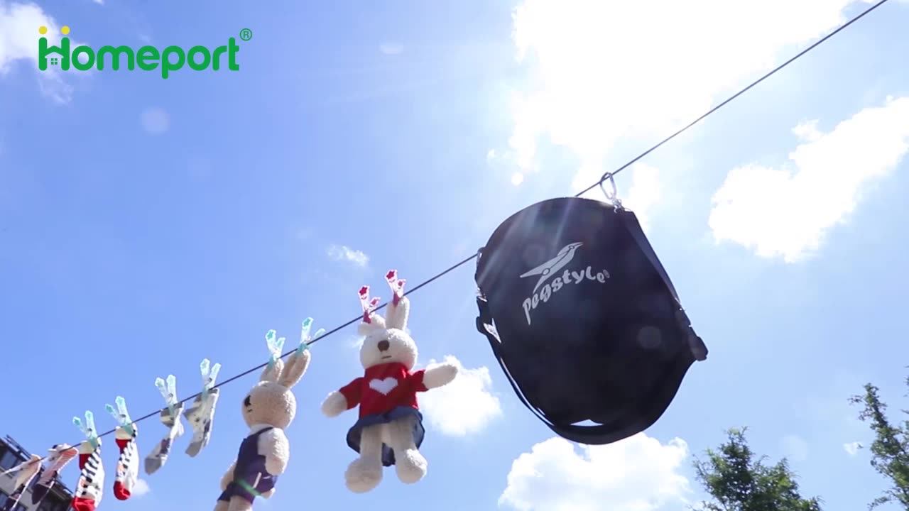 Flexible Plastic Laundry Basket With 24 Pcs Tpr Plastic Clothes Pegs ...