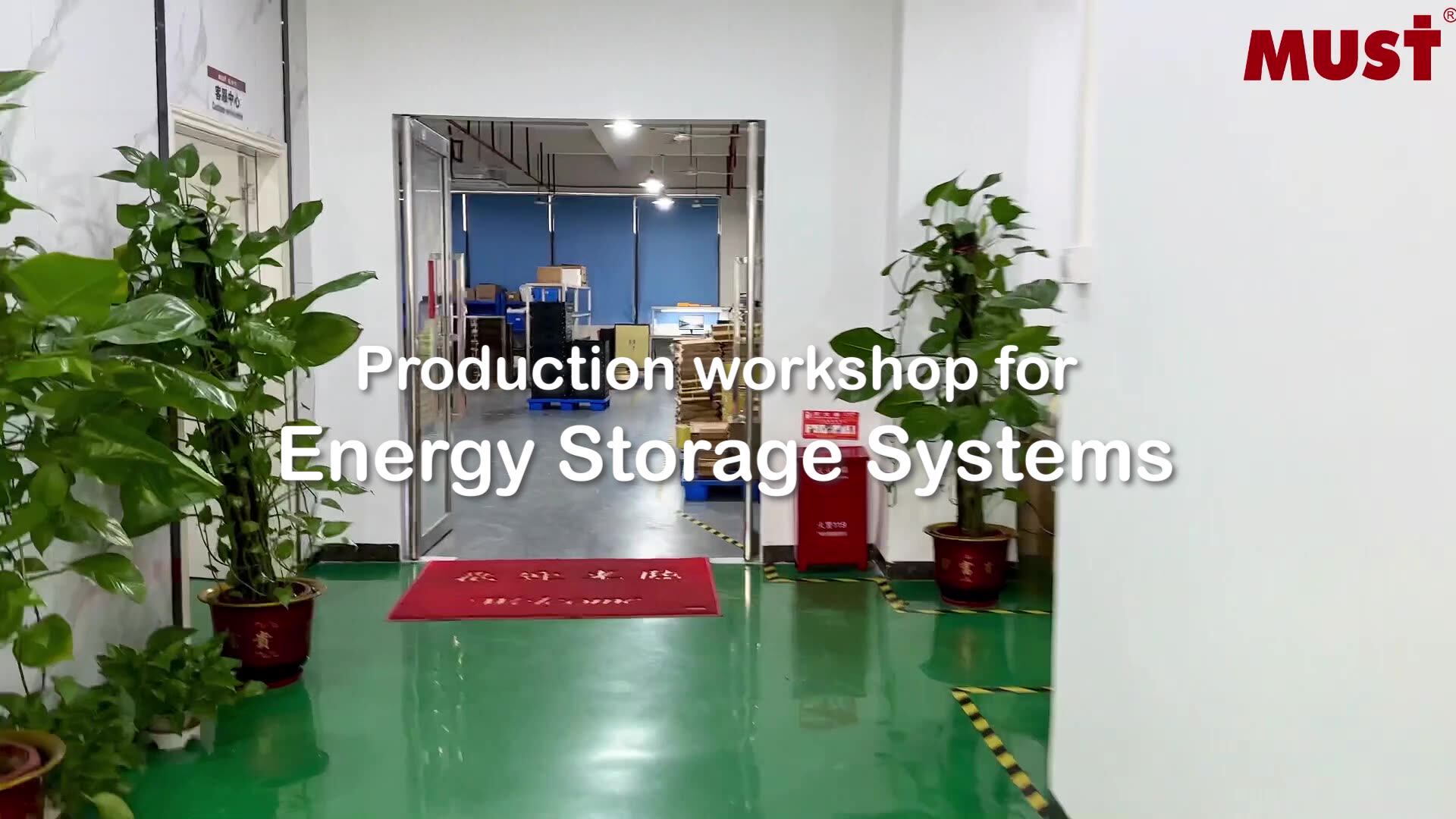 Must All In One 48v 230v 1kwh 2kwh 3kwh 5kwh Lifepo4 Battery Wheeled ...