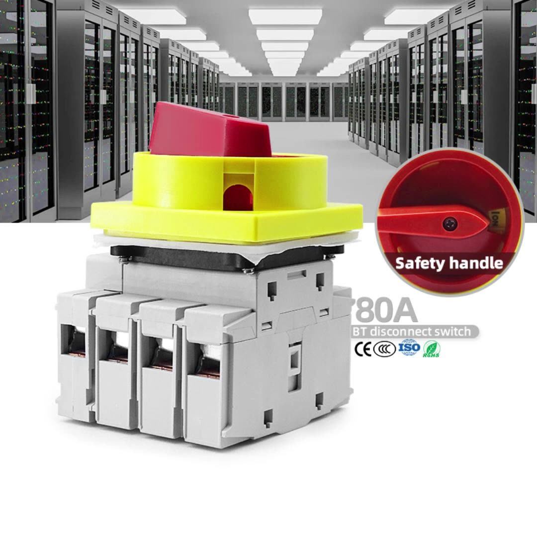 Benlee 4 Pole Changeover Disconnecting Switch Panel 80a 690v Rotary ...