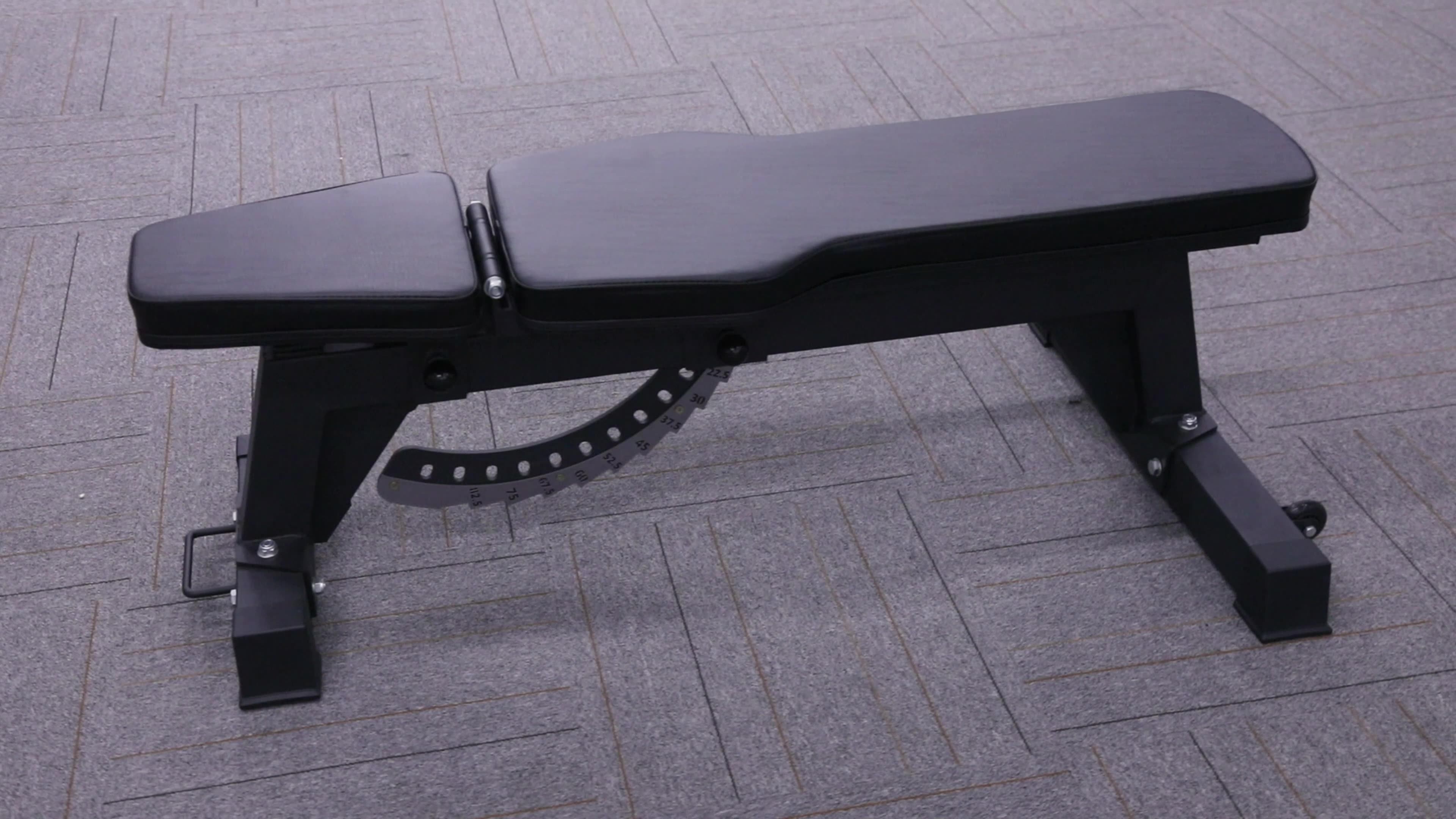 Vigfit Commercial Adjustable Weight Bench Gym Exercise Fitness Use ...