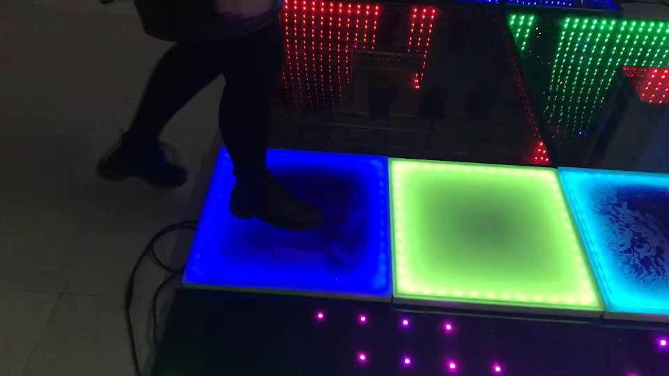 Smd5050 3in1 Ip55 Rechargeable Pressure Sensitive Illuminated Led Dance ...