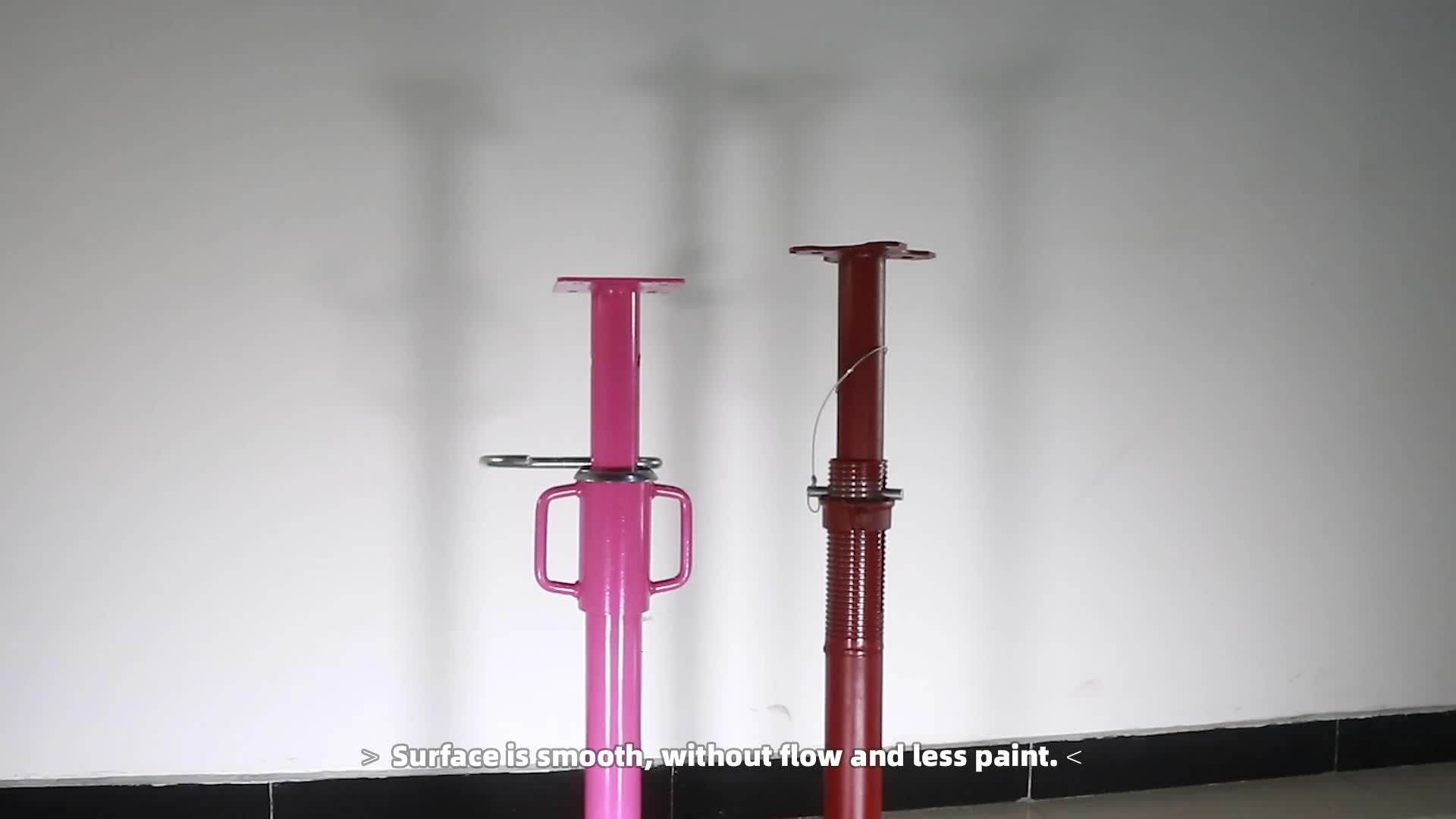 2.4m Load Carrying Capacity Of Steel Prop Jack Post For Construction ...
