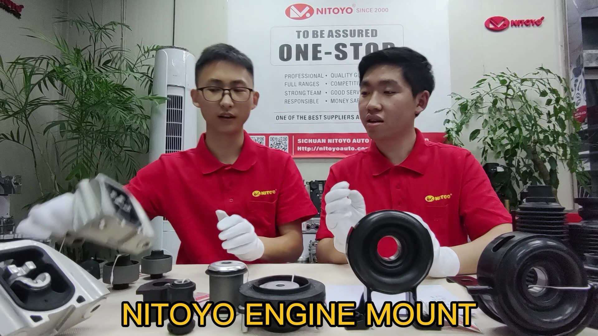Nitoyo Rubber Parts High Quality 12363-0v020 Rubber Engine Mount Used ...
