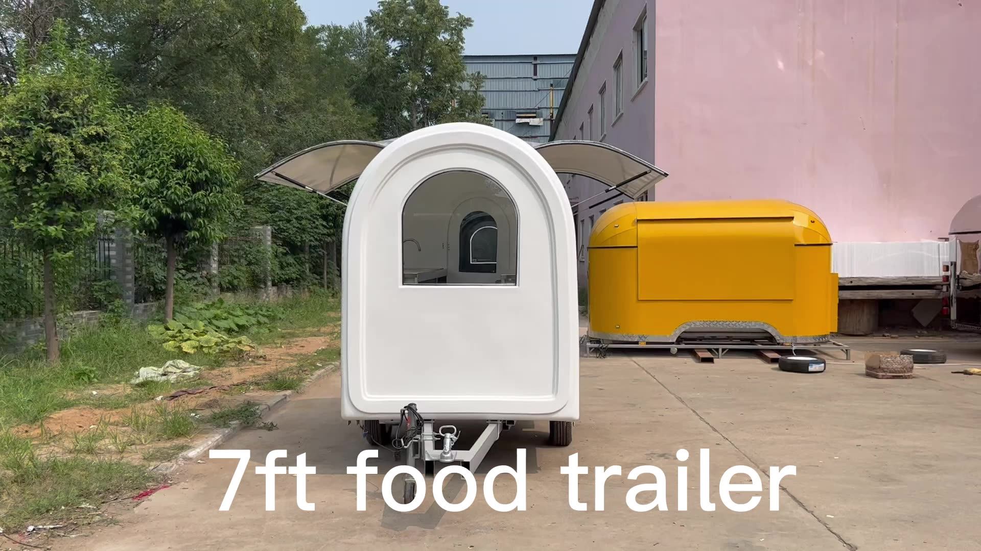 Fryer Chicken Griddle Food Car Used Food Trailers Hot Dog Ice Cream ...