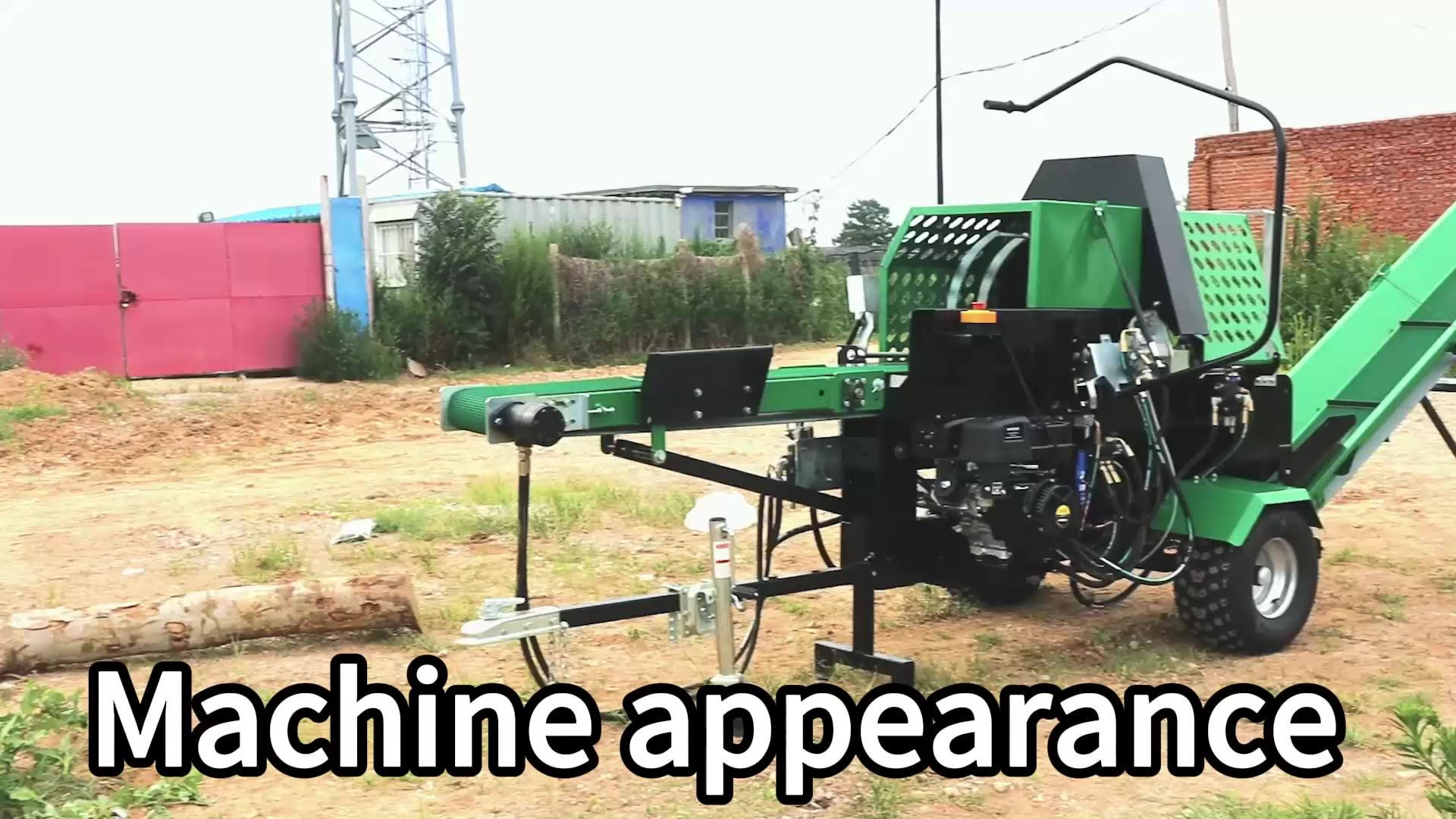 New Designed 35t 600 Mm Diameter Used Firewood Processor Sale Log ...