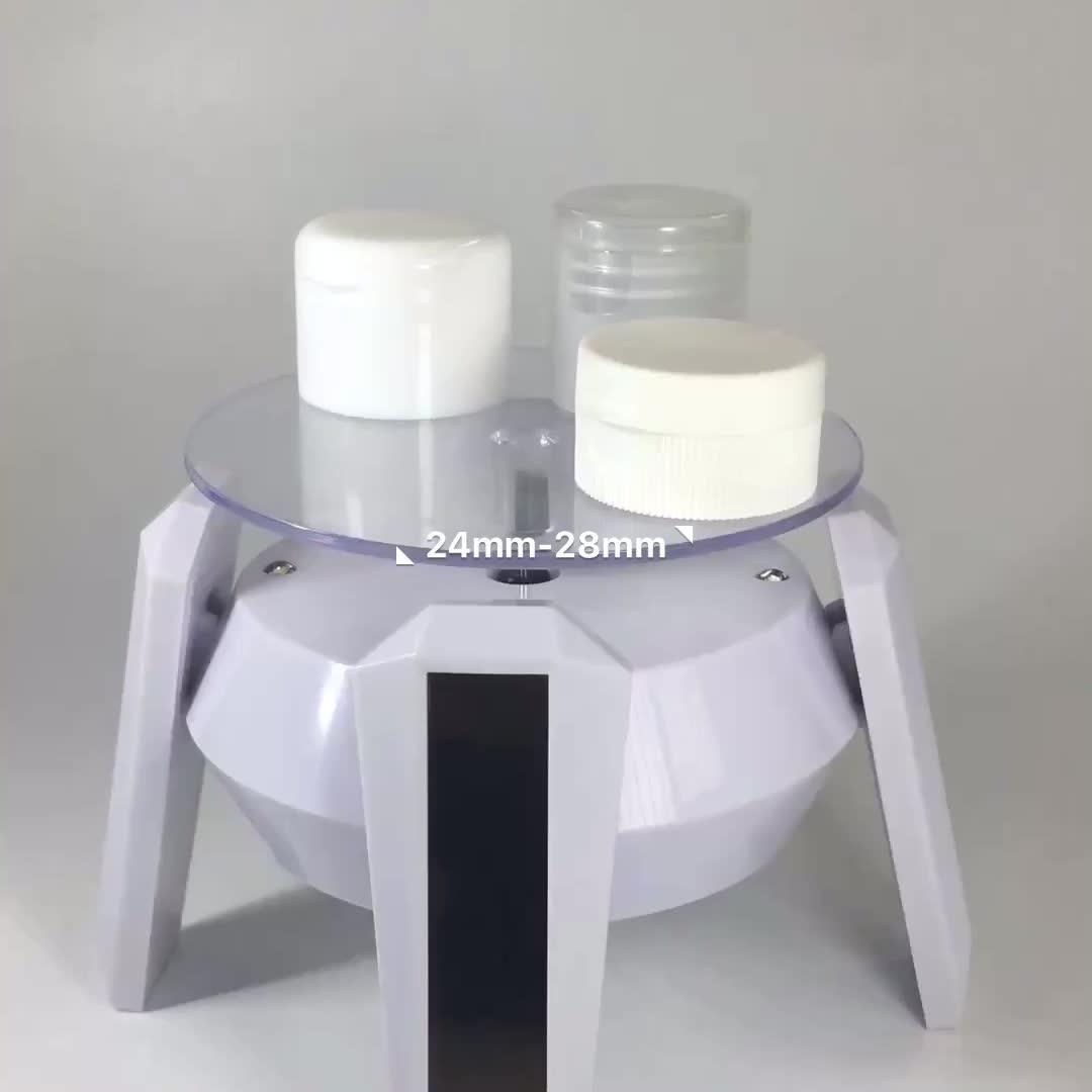 24mm Smooth Plastic Cap Liquid Soap Bottle Flip Top Cap Shower Gel Snap ...