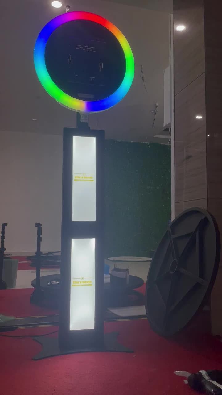 2024 New Design Photo Booth Kiosk Table Ipad Photo Booth 12.9 Ipad Mini ...