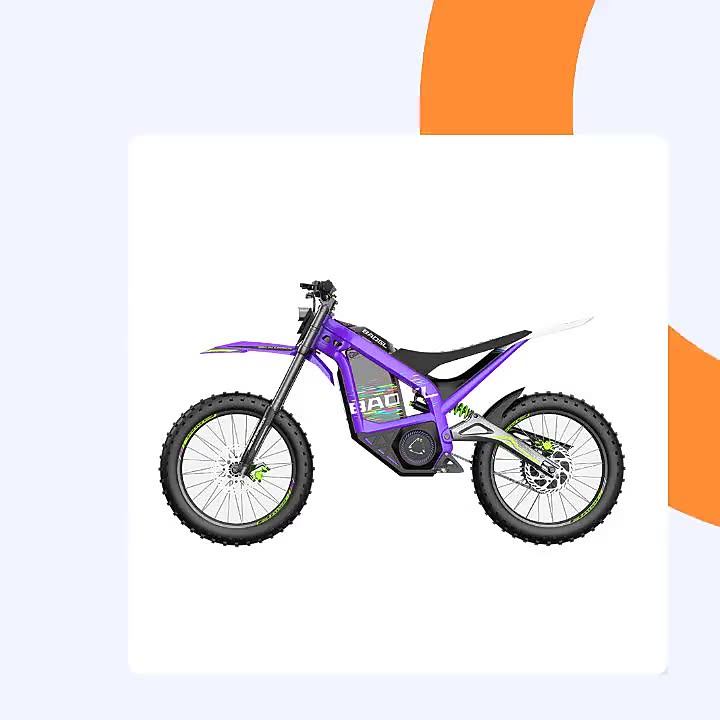 Sur Ron Light Bee X Road Bike Baogl Electric Motorcycle 72v 3000w Dirt ...