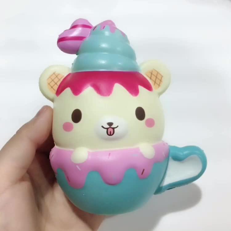 Amazon Hot Sales 2019 Pu Squishy Slow Rising Jumbo Scented Kawaii Pink ...