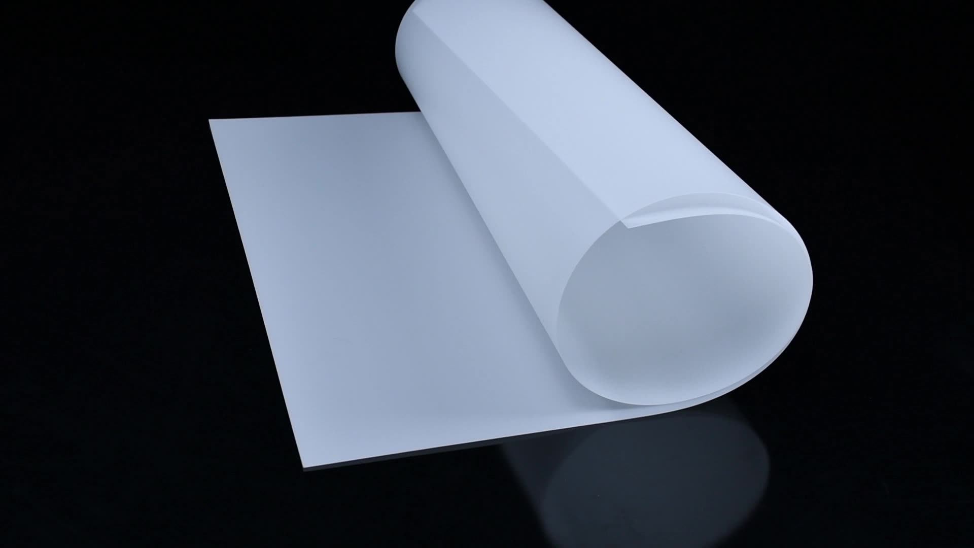 0.2mm 0.3mm 0.4mm Optcial Flexible Light Diffusion Sheet Milky White Pc ...