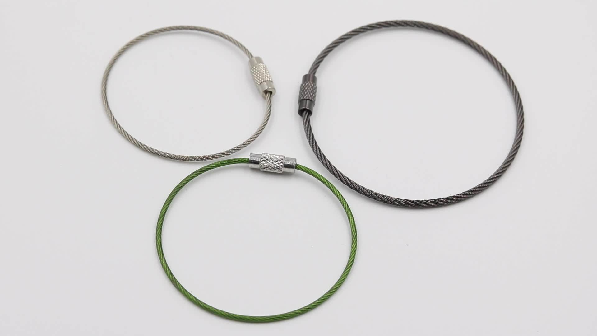 Factory Direct Sale,High Quality Screw Lock Stainless Locking Cable ...