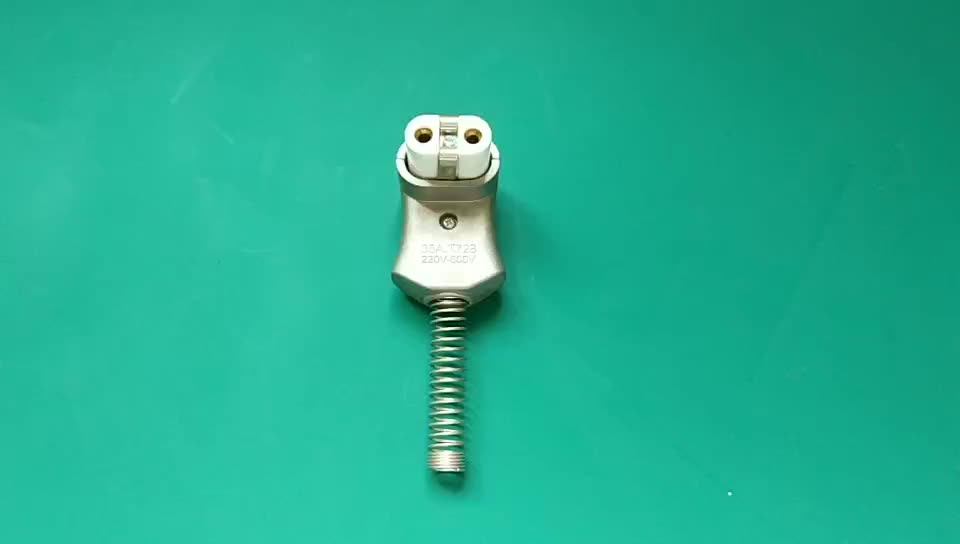 Shgtzdh 35a T728 220-600v High Temperature Ceramic Electric Plug For ...