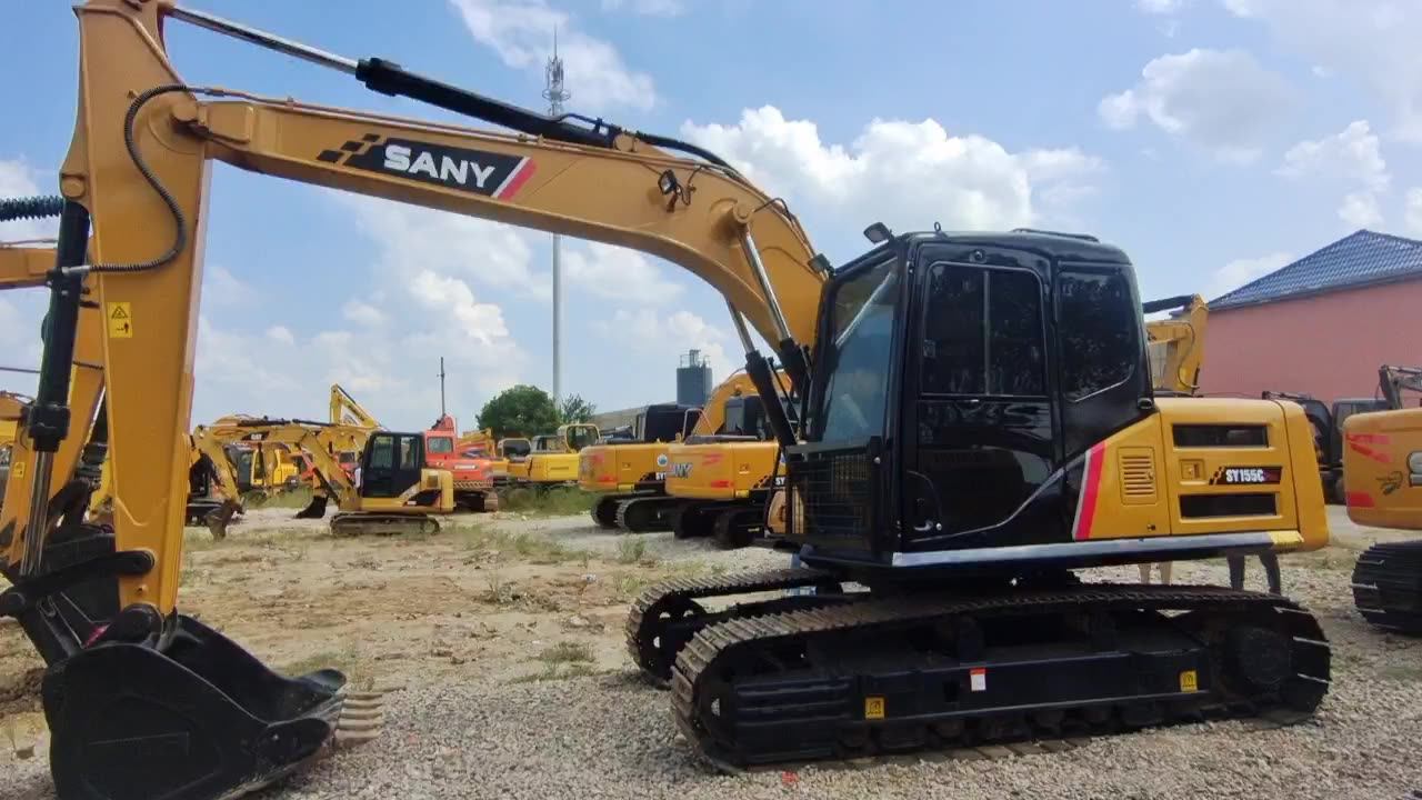 常年贸易 15.5吨 现货 三一155C挖掘机 used Sany 155C excavator-阿里巴巴