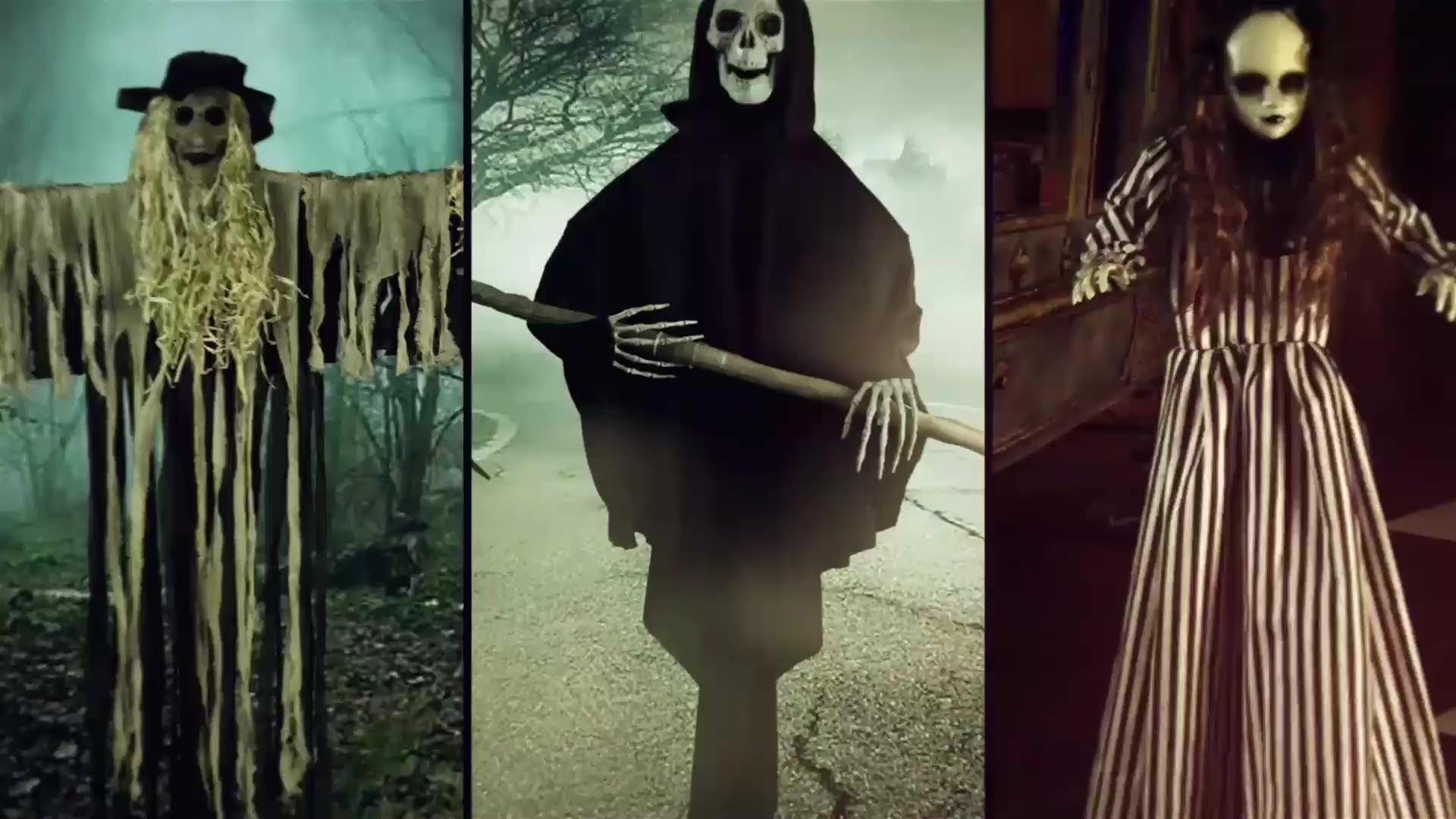 Halloween Table Top Decoration Styrofoam Skull-lifesize Skeleton Man ...