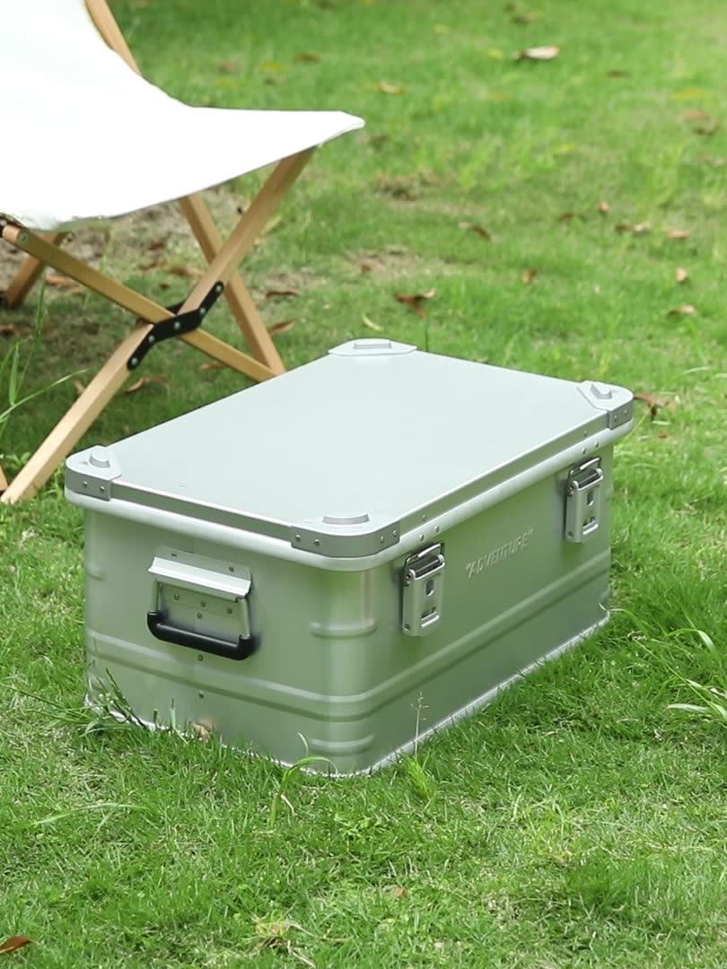 Shimoyama Outdoor Camping Storage Box Aluminum Alloy Hunting Gear And ...