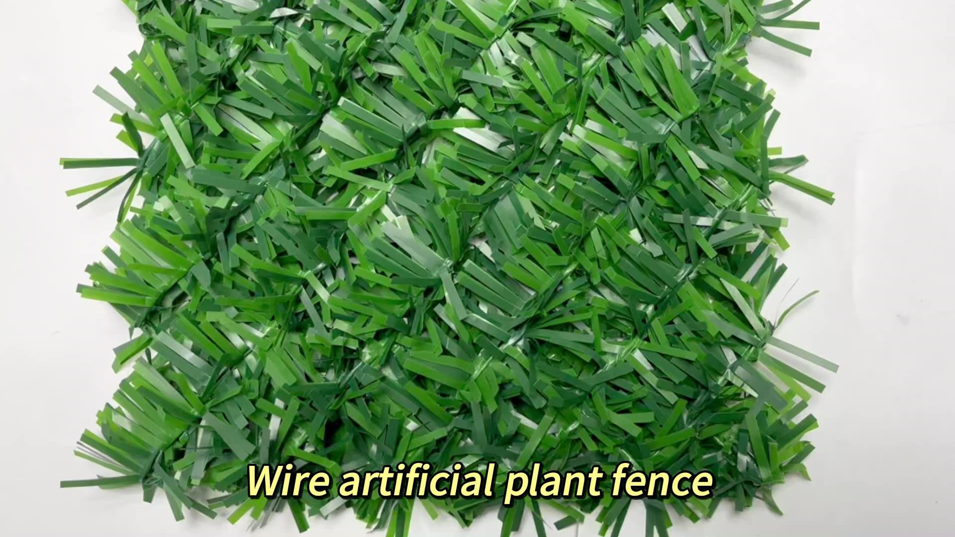 Linwoo Outdoor Uv-resistant Artificial Green Leaves 1*3m Landscape ...